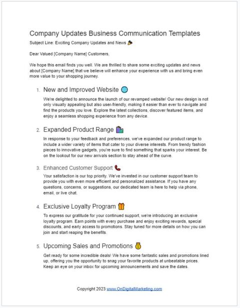The Ultimate Guide to Effective Announcement Email Templates