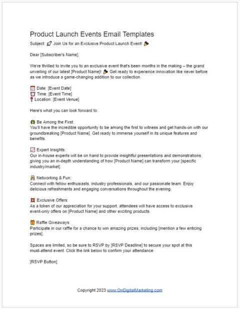 Designing Success: Effective Event Invitation Email Templates